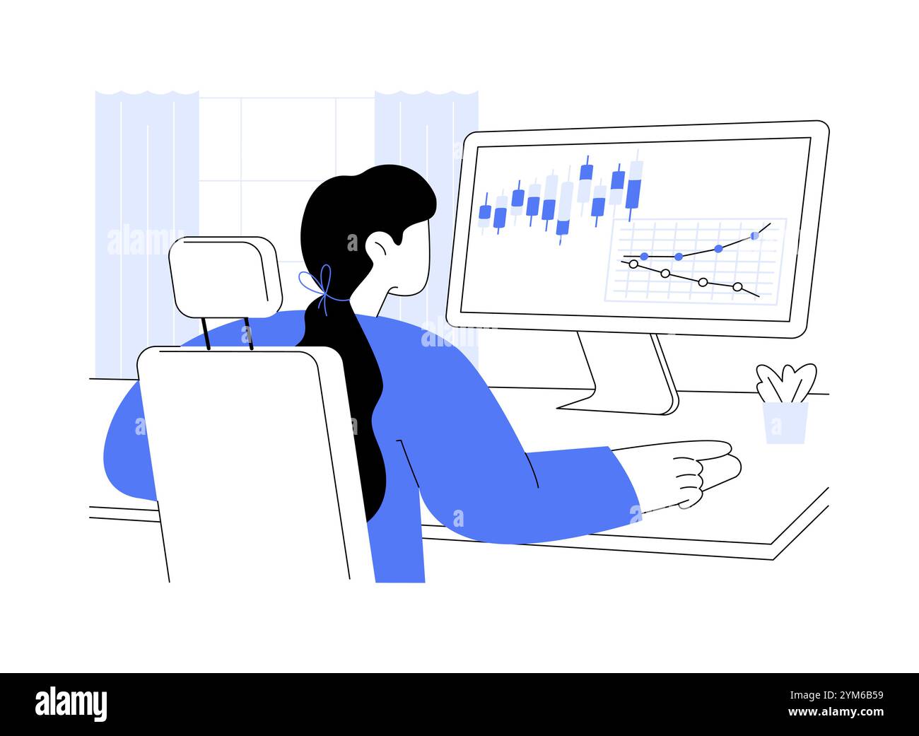 Predictive analysis isolated cartoon vector illustrations Stock Vector Image & Art - Alamy