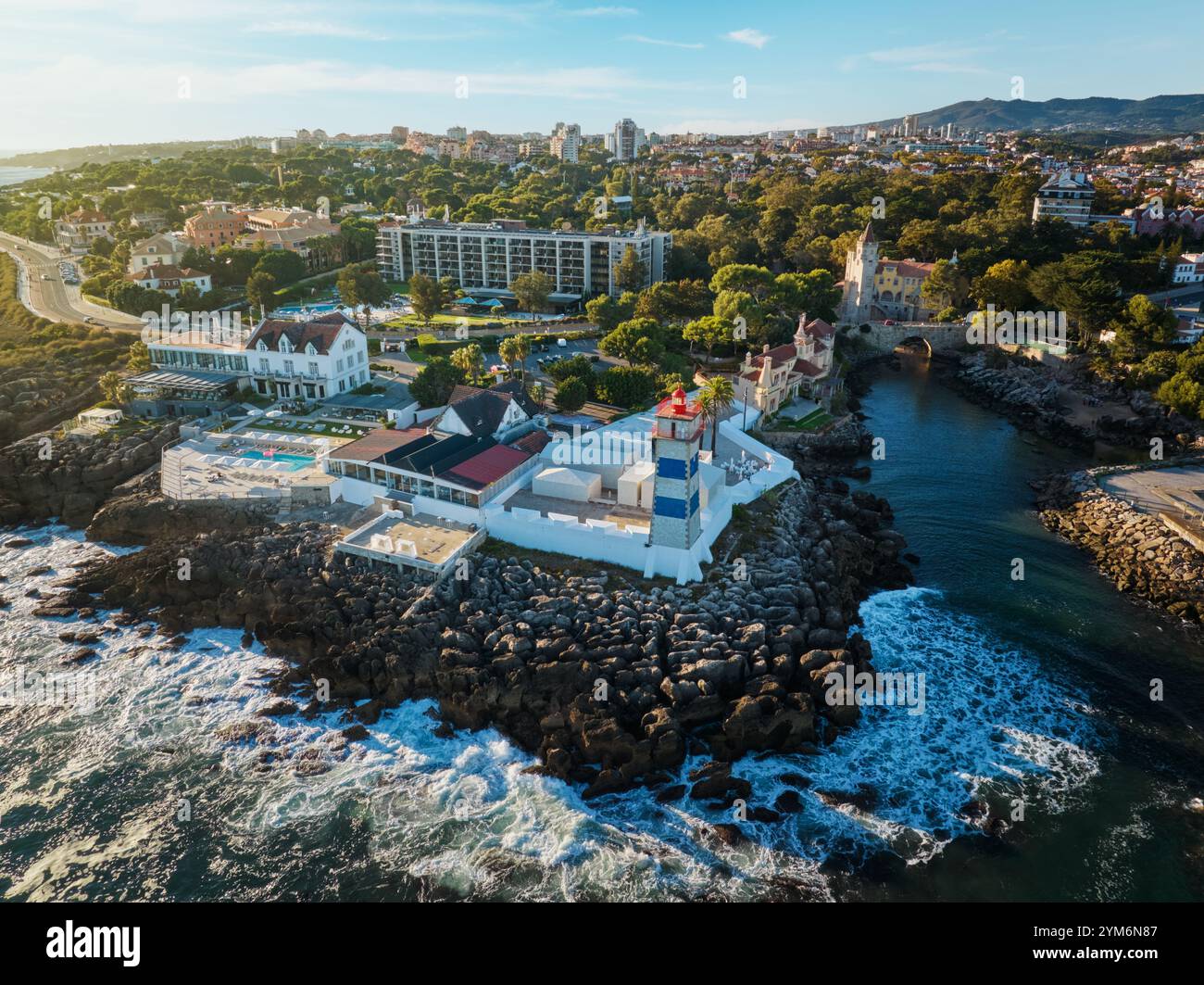 Portugal atlantic coast cascais sunset hi-res stock photography and ...