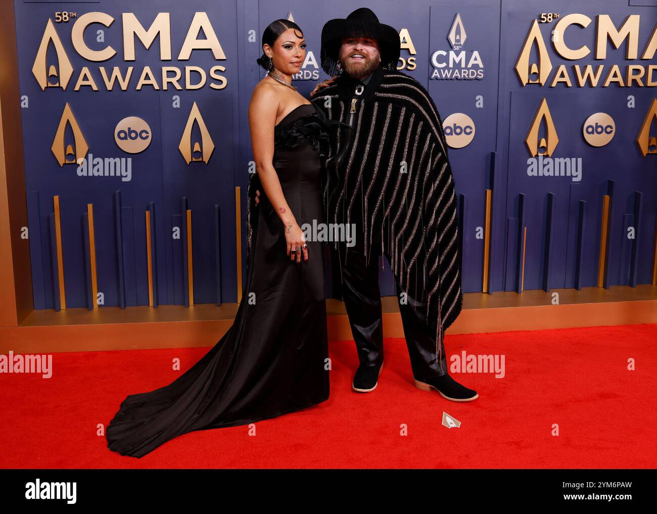 Nashville, United States. 20th Nov, 2024. Teddy Swims and his ...