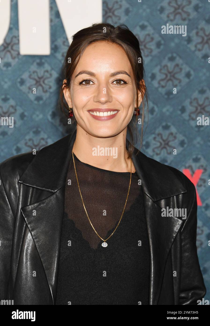 LOS ANGELES, CALIFORNIA - NOVEMBER 19: Antonia Desplat attends the premiere of Netflix's "The ...