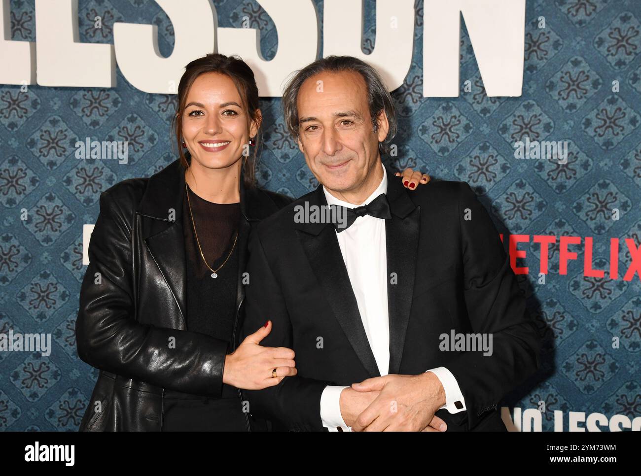 LOS ANGELES, CALIFORNIA - NOVEMBER 19: (L-R) Antonia Desplat and ...