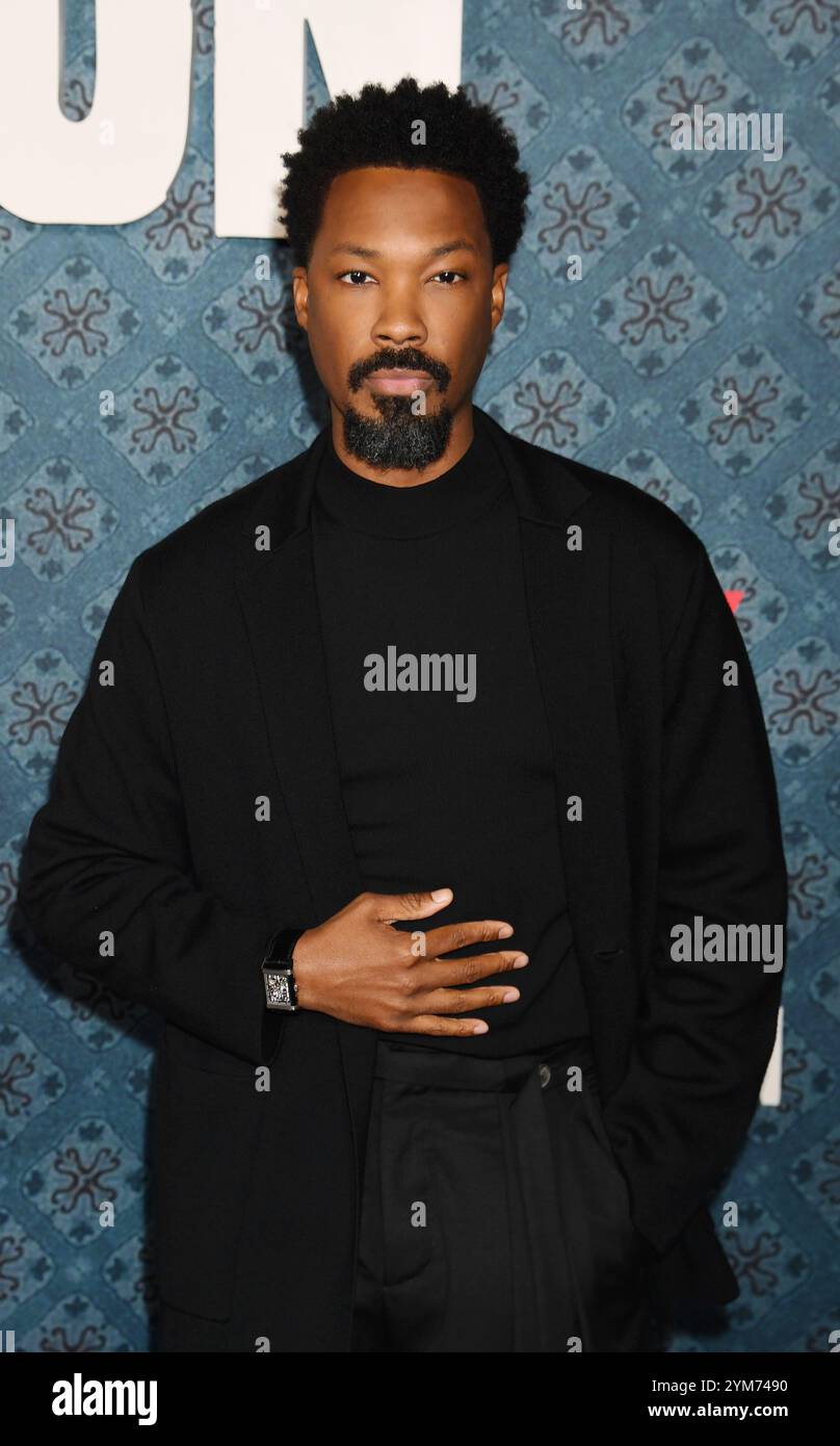 LOS ANGELES, CALIFORNIA - NOVEMBER 19: Corey Hawkins attends the ...