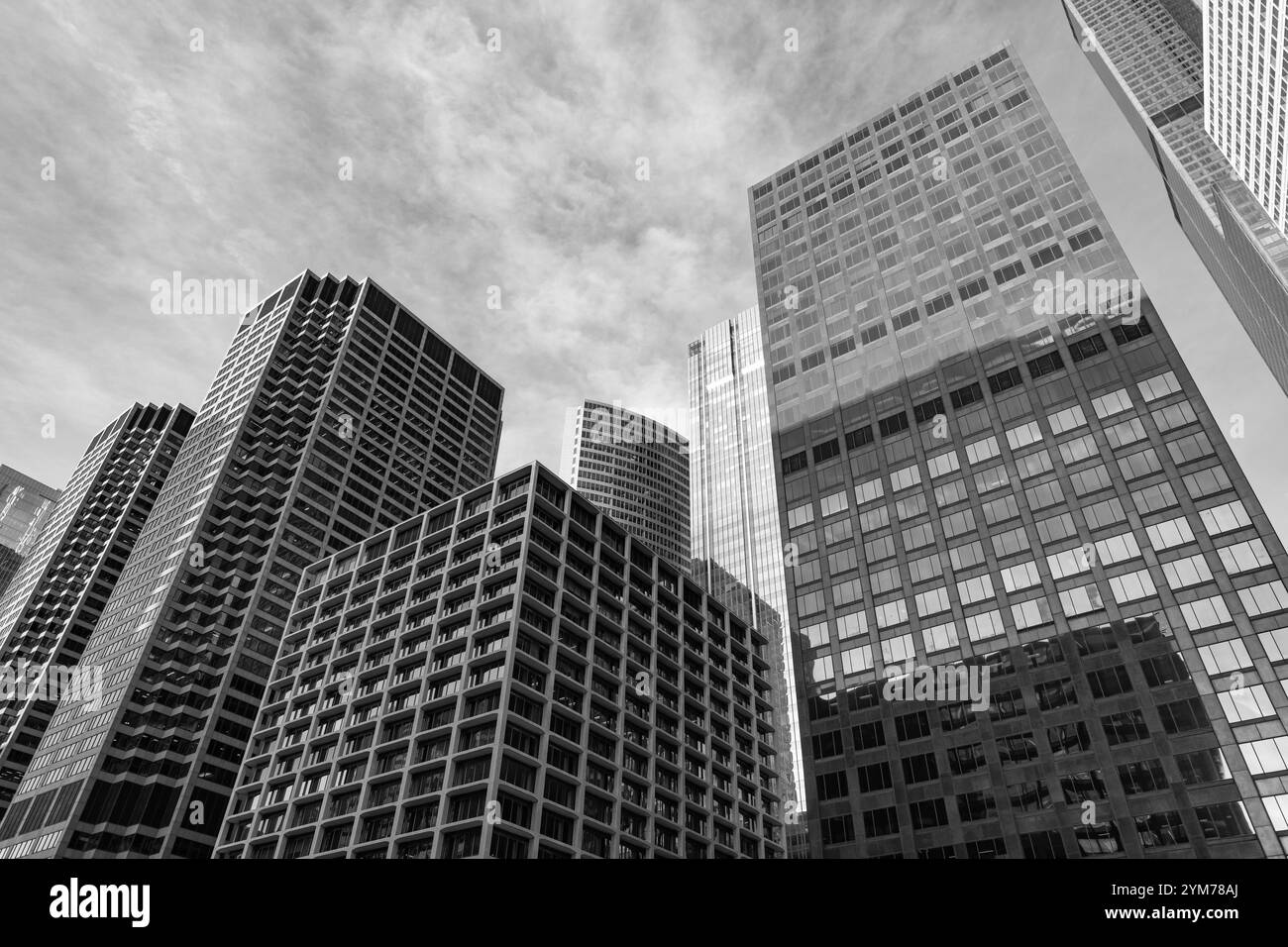 city downtown with skyscraper. metropolis architecture. skyscraper ...
