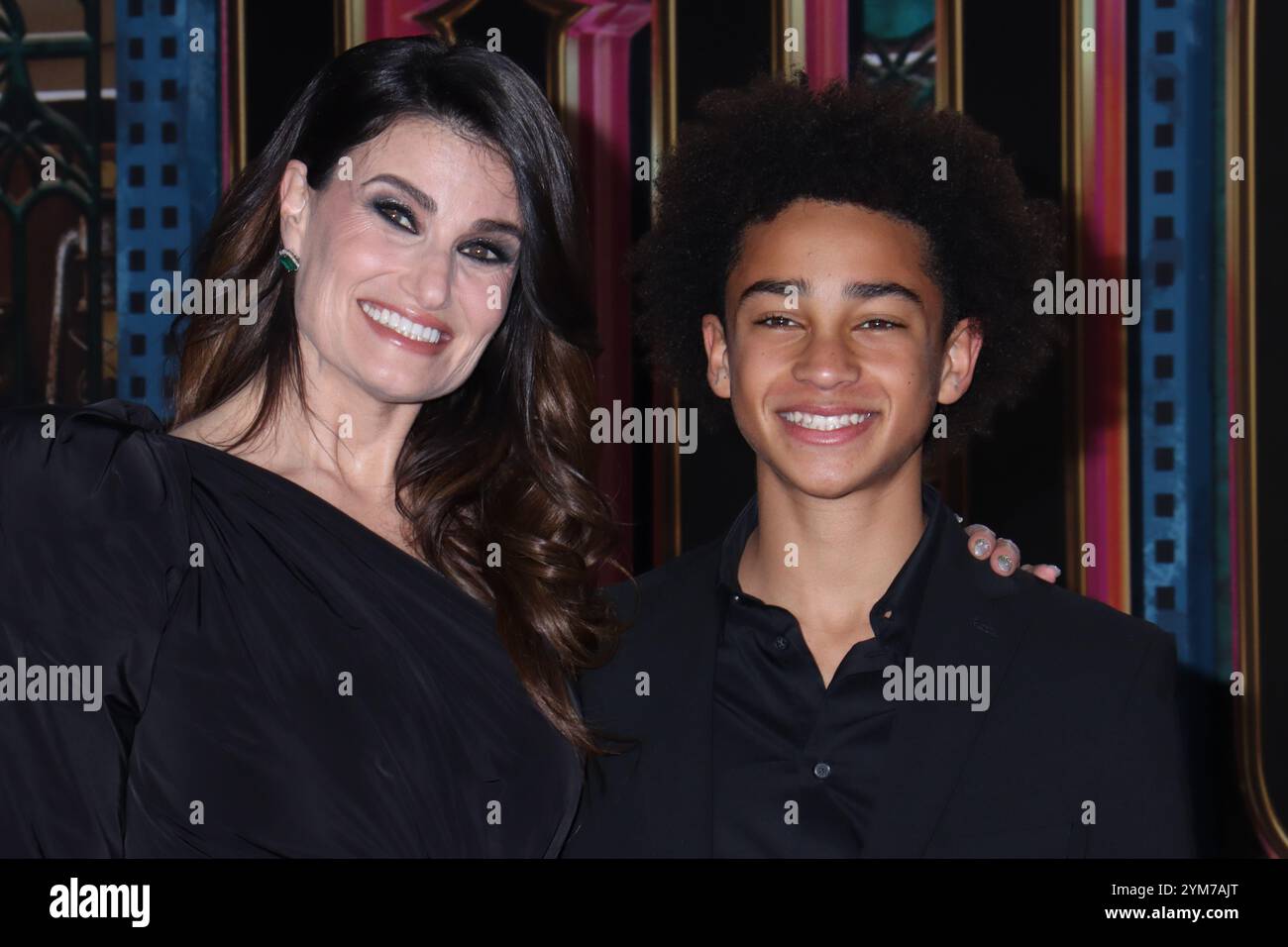 Idina Menzel, Walker Nathanial Diggs 11/09/2024 The Los Angeles ...