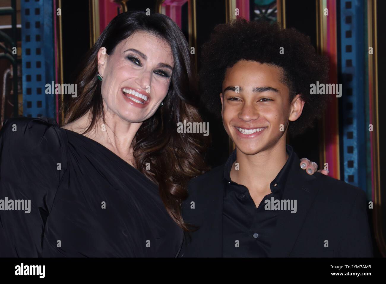 Idina Menzel, Walker Nathanial Diggs 11/09/2024 The Los Angeles ...