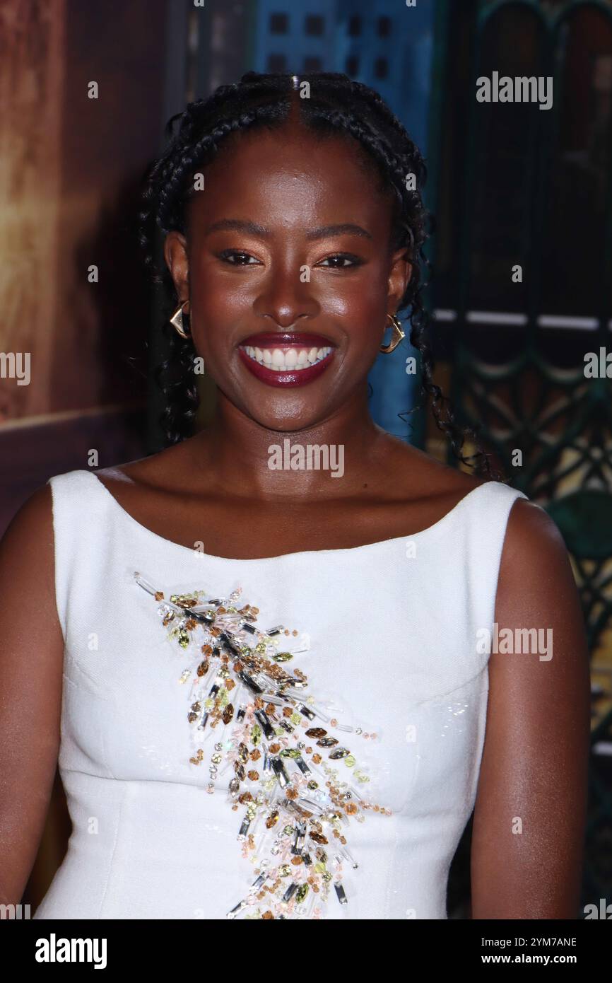 Amanda Gorman 11/09/2024 The Los Angeles Premiere of “Wicked” held at ...