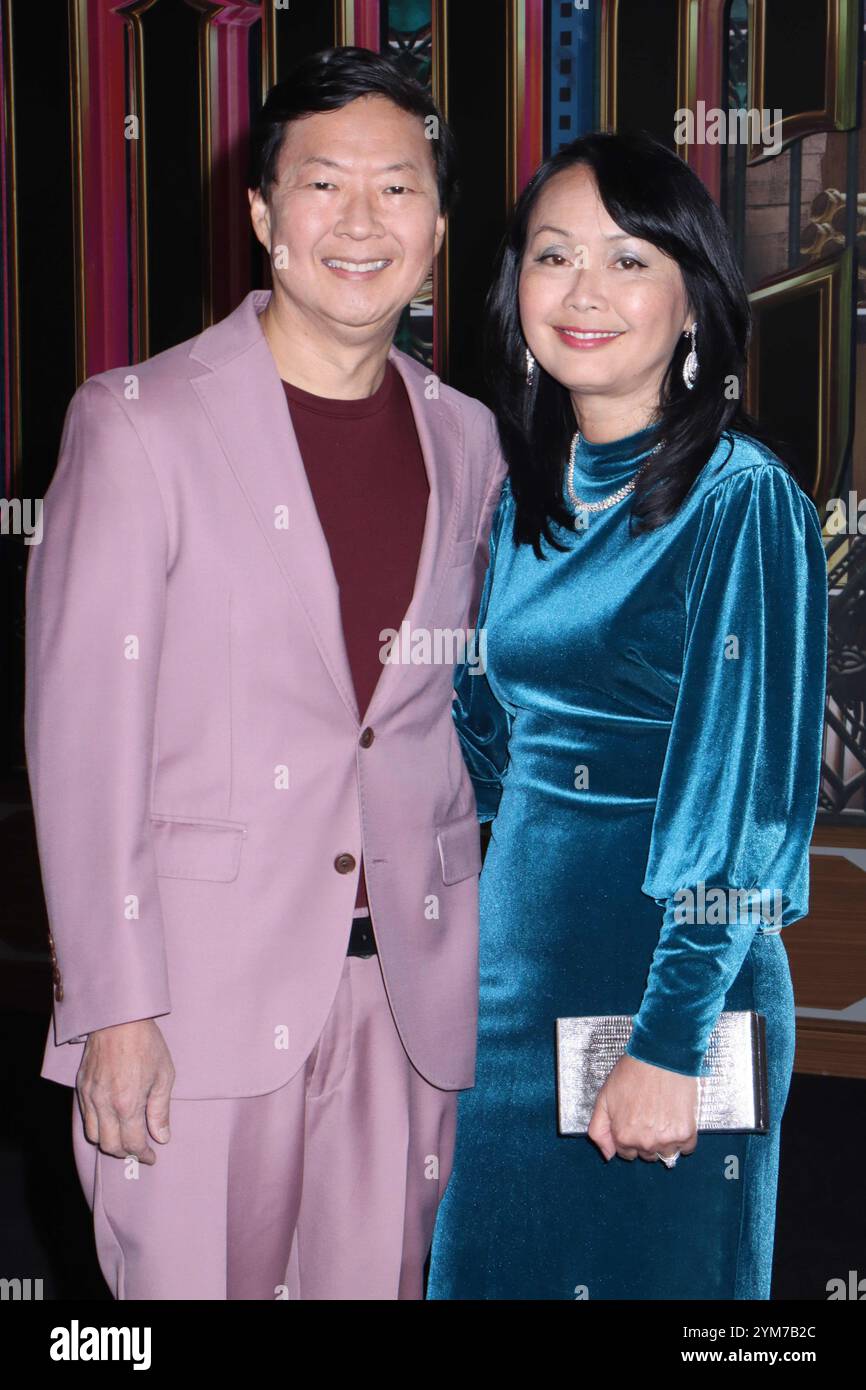 Ken Jeong, Tran Ho 11/09/2024 The Los Angeles Premiere of “Wicked” held ...