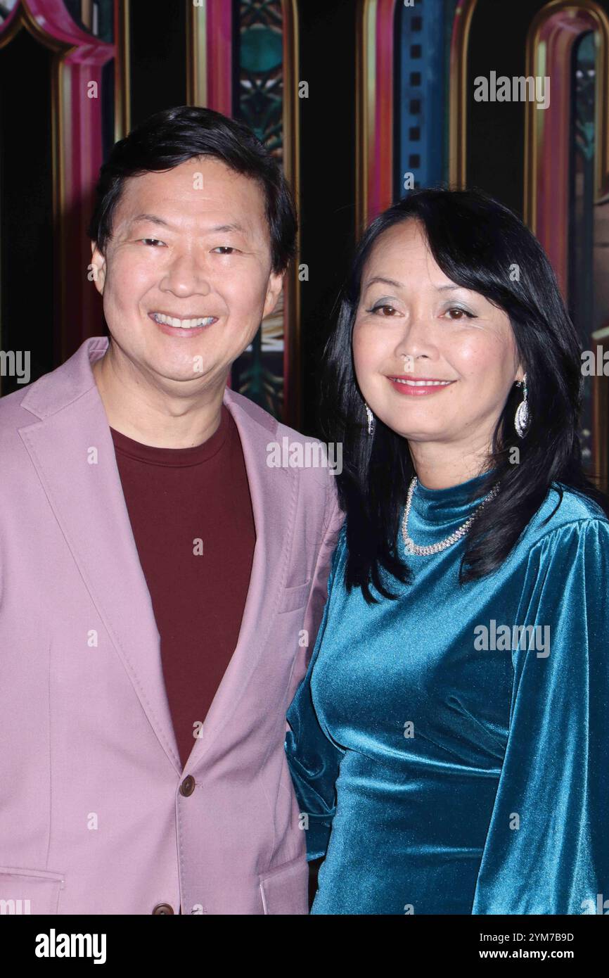 Ken Jeong, Tran Ho 11/09/2024 The Los Angeles Premiere of “Wicked” held ...