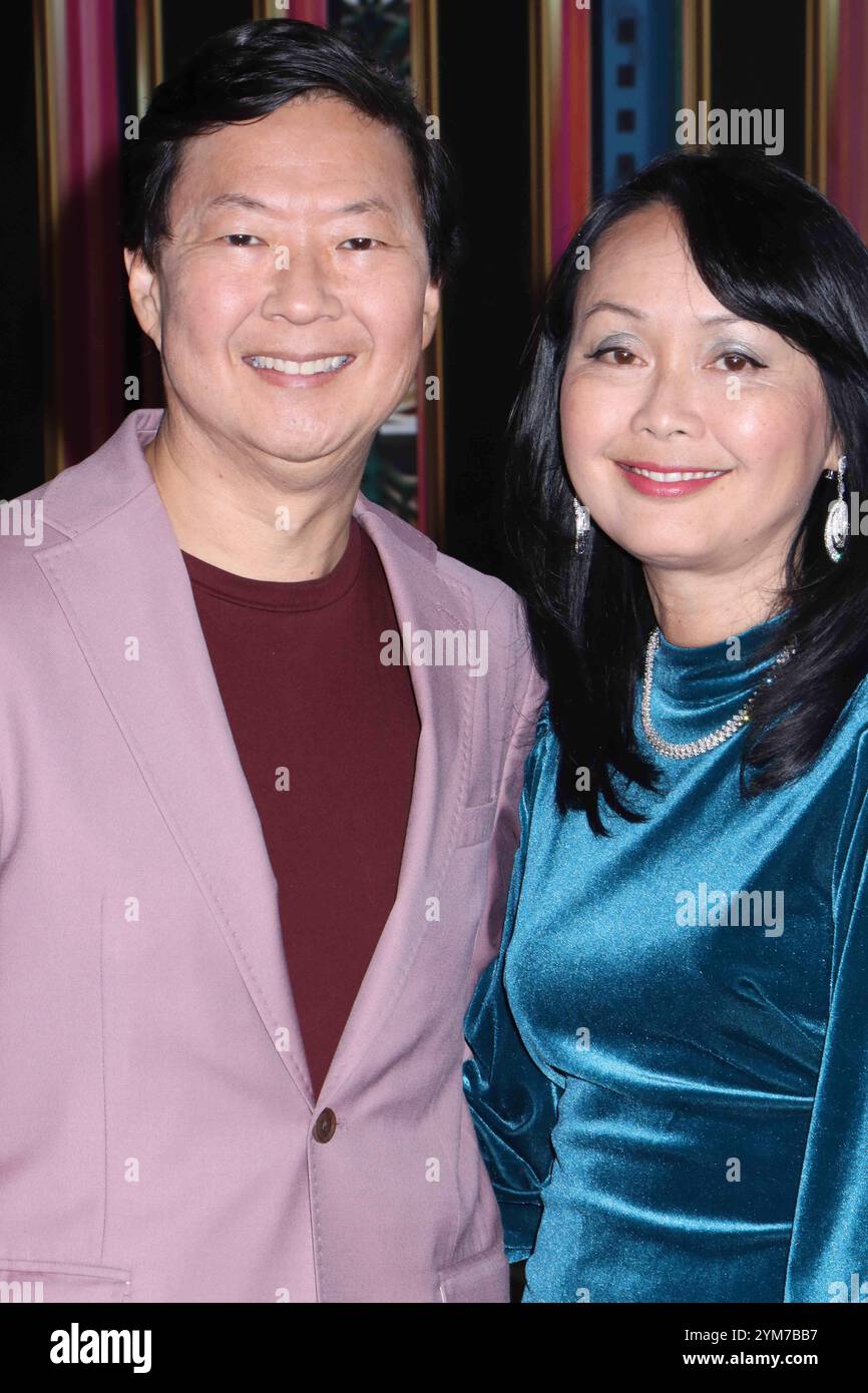 Ken Jeong, Tran Ho 11/09/2024 The Los Angeles Premiere of “Wicked” held at the Dorothy Chandler ...