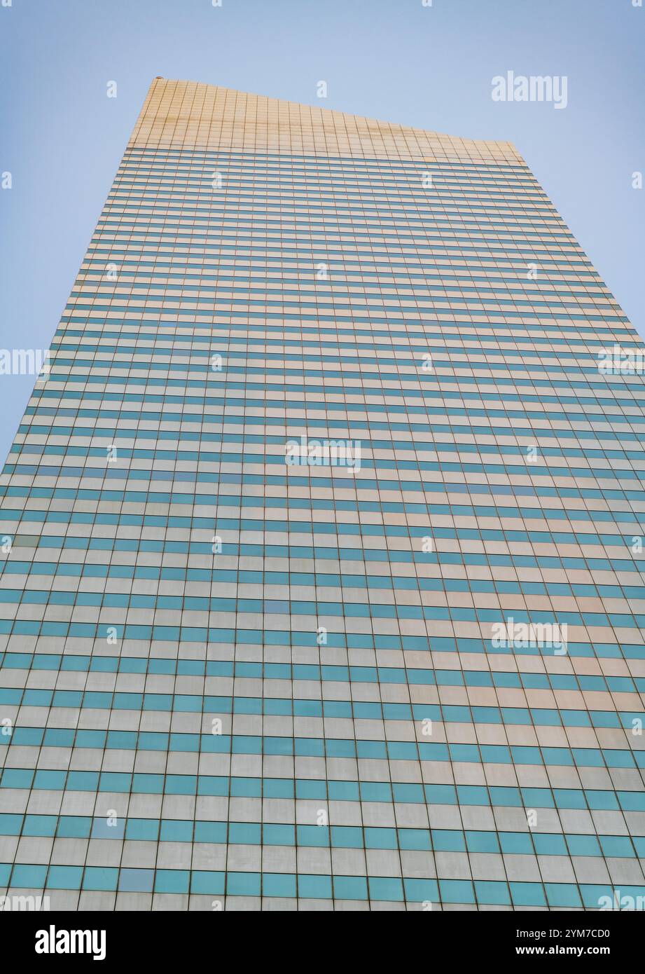 Skyscraper in metropolis city. City downtown with skyscraper. Office ...