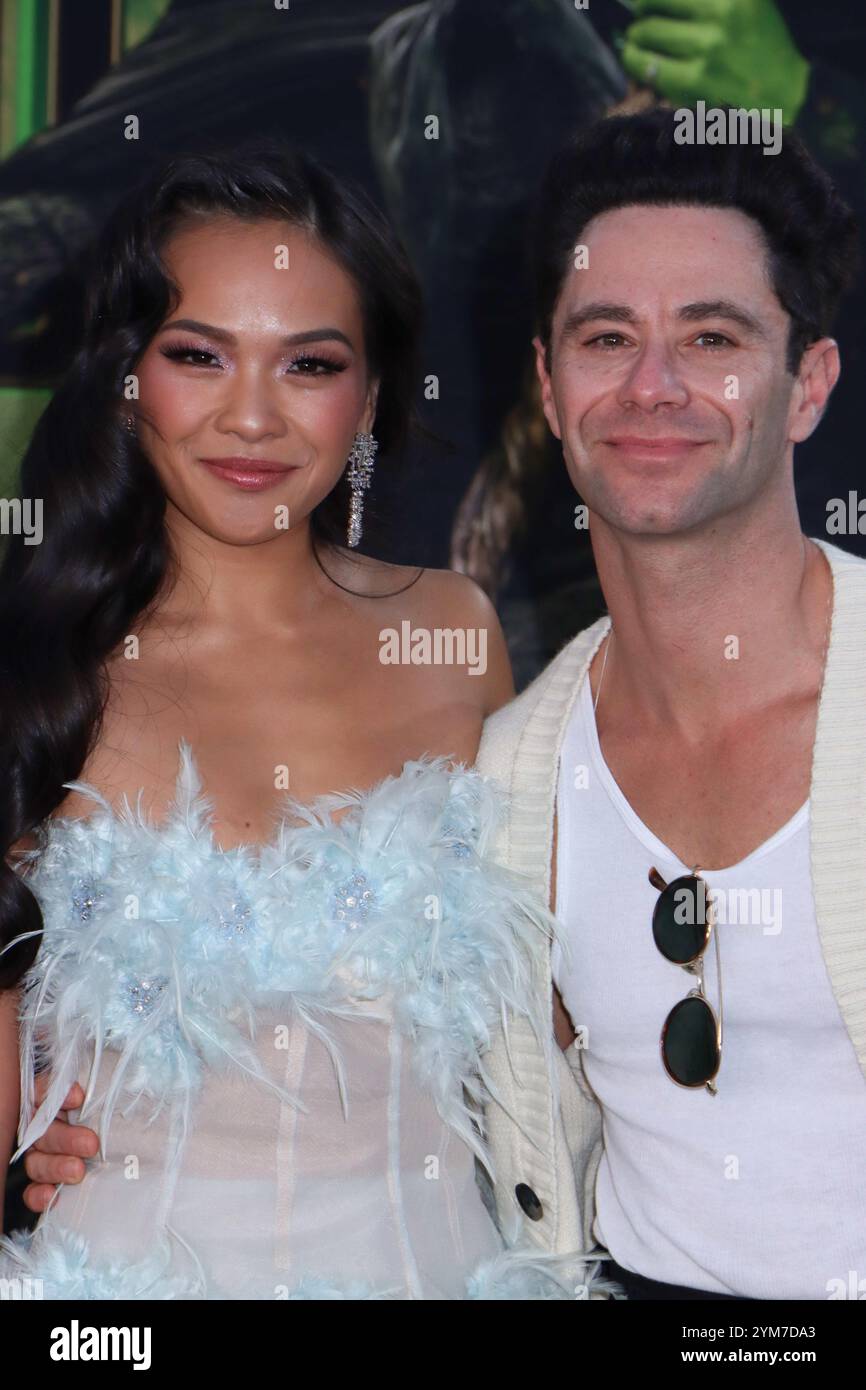 Jenn Tran, Sasha Farber 11/09/2024 The Los Angeles Premiere of “Wicked ...