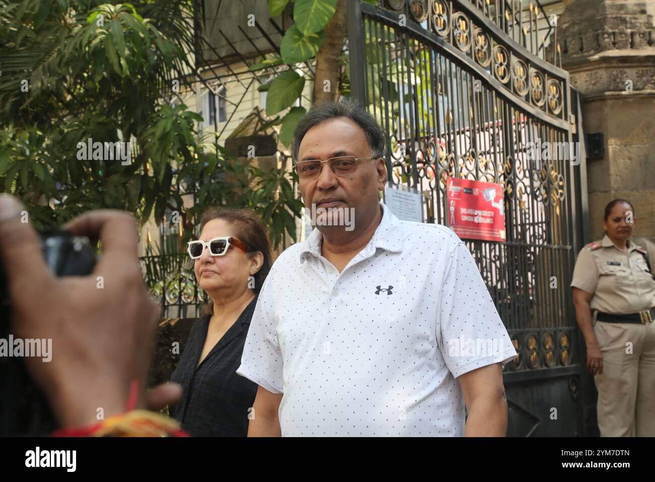 India. 20th Nov, 2024. MUMBAI, INDIA - NOVEMBER 20: Niraj Bajaj casting ...