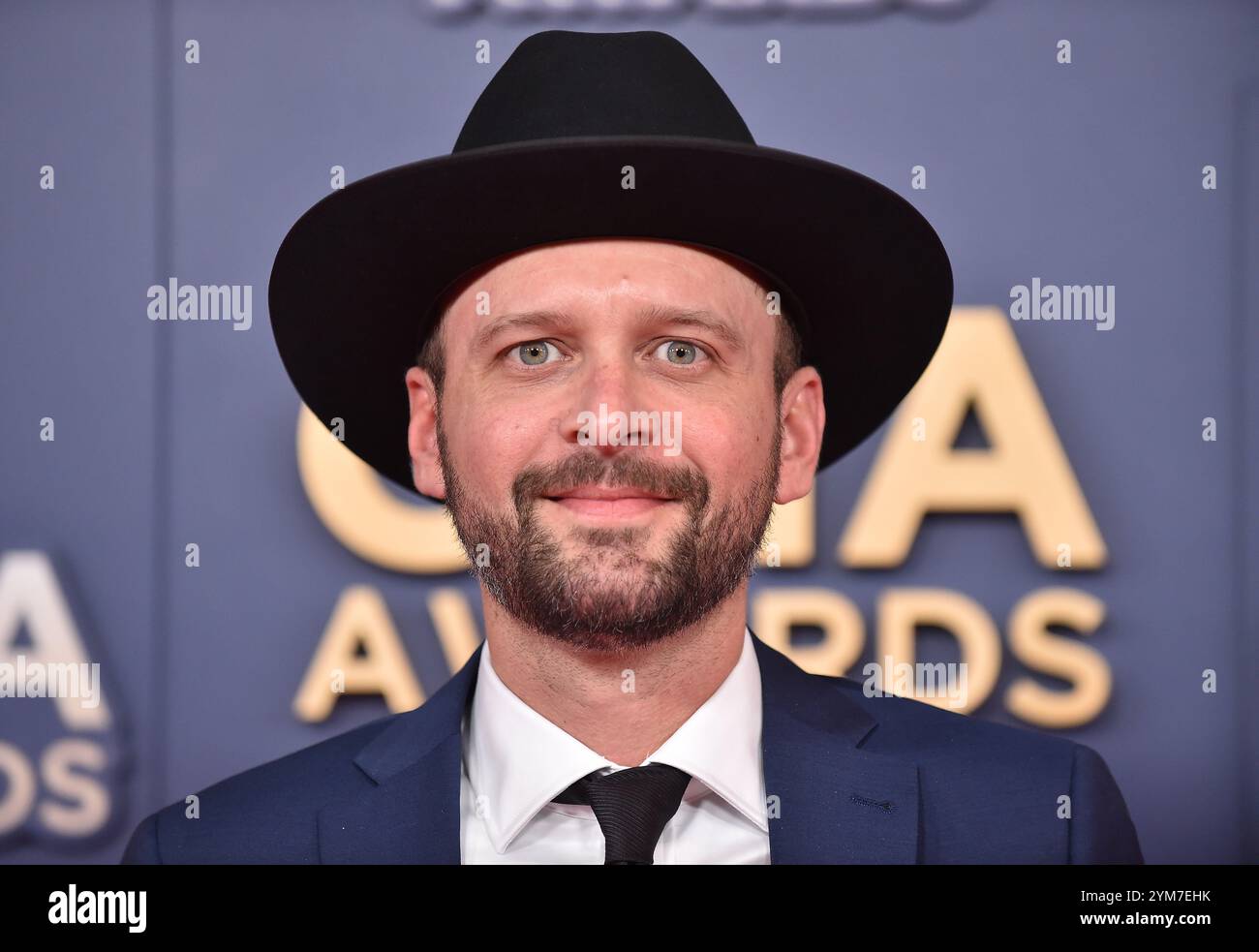 Nashville, USA. 20th Nov, 2024. Benjy Davis arriving at the 58th Annual ...