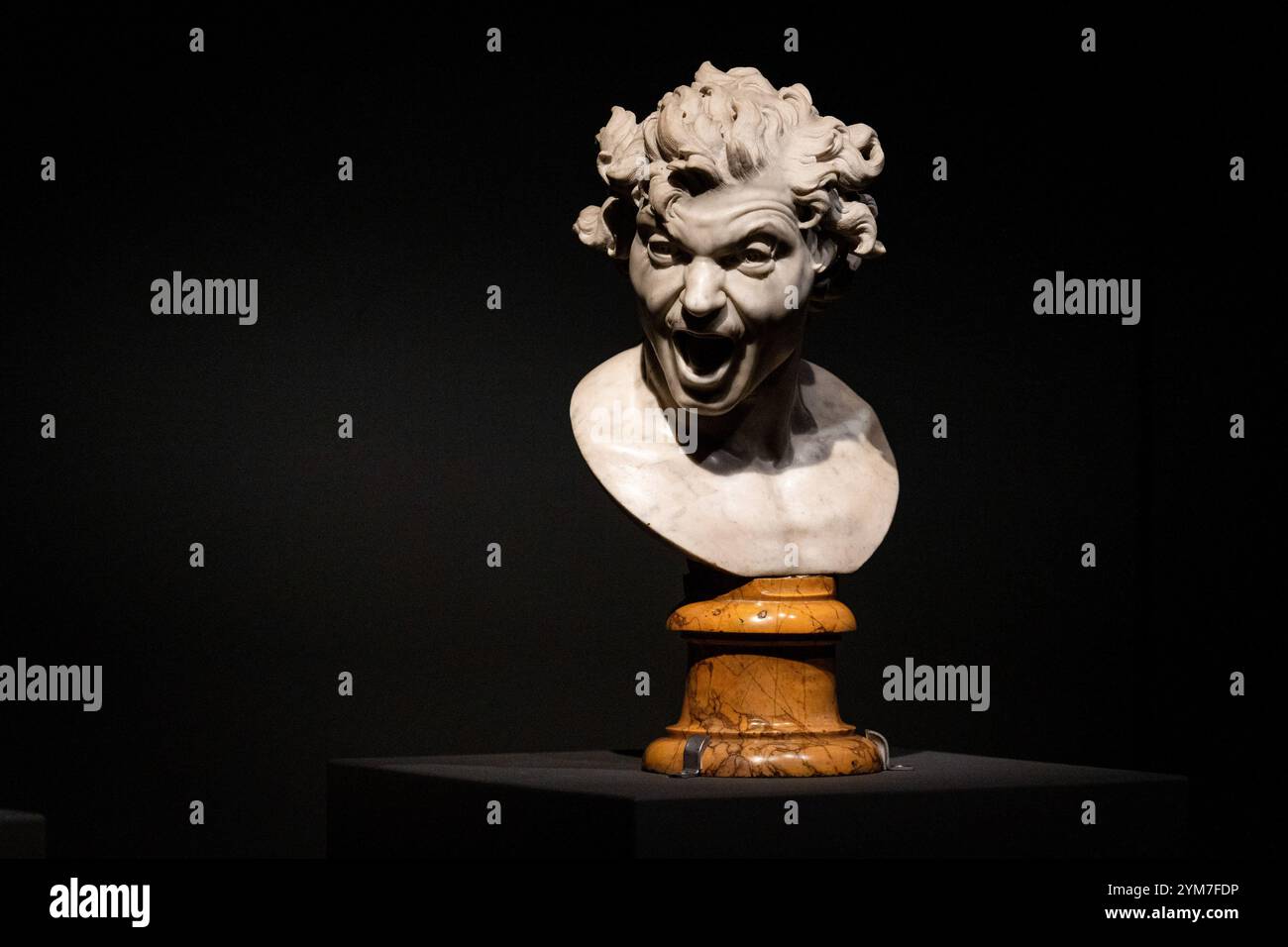 Vatican City, Vatican. 19th Nov, 2024. "The Damned Soul" is exhibited ...