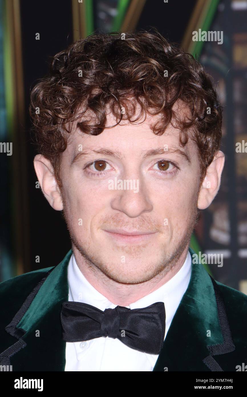 Ethan Slater 11/09/2024 The Los Angeles Premiere of “Wicked” held at ...