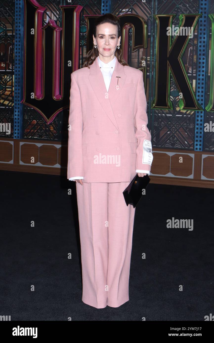 Sarah Paulson 11/09/2024 The Los Angeles Premiere of “Wicked” held at ...