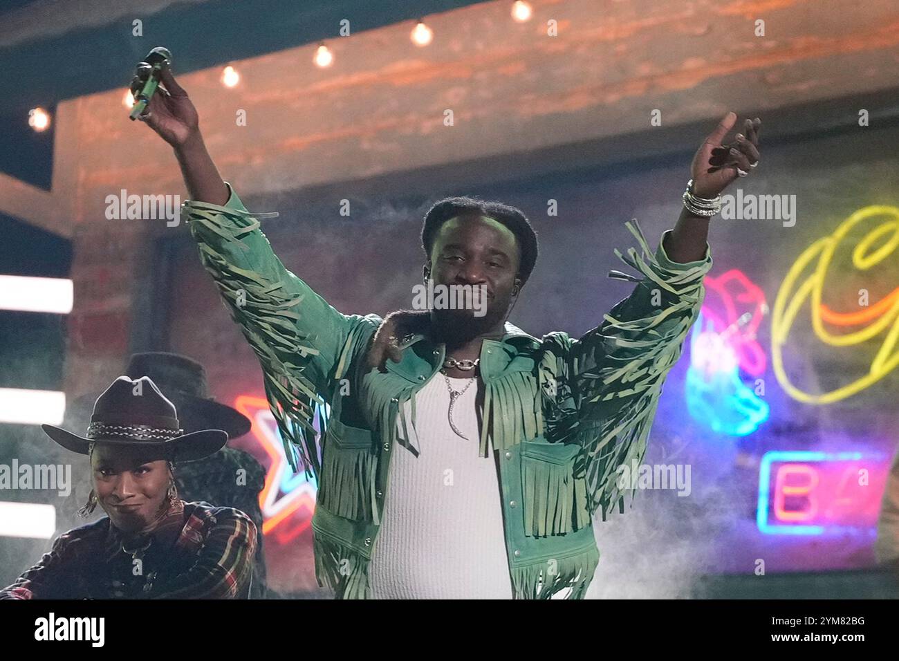 20 November 2024 - Nashville, Tennessee - Shaboozey. 58th Annual CMA ...