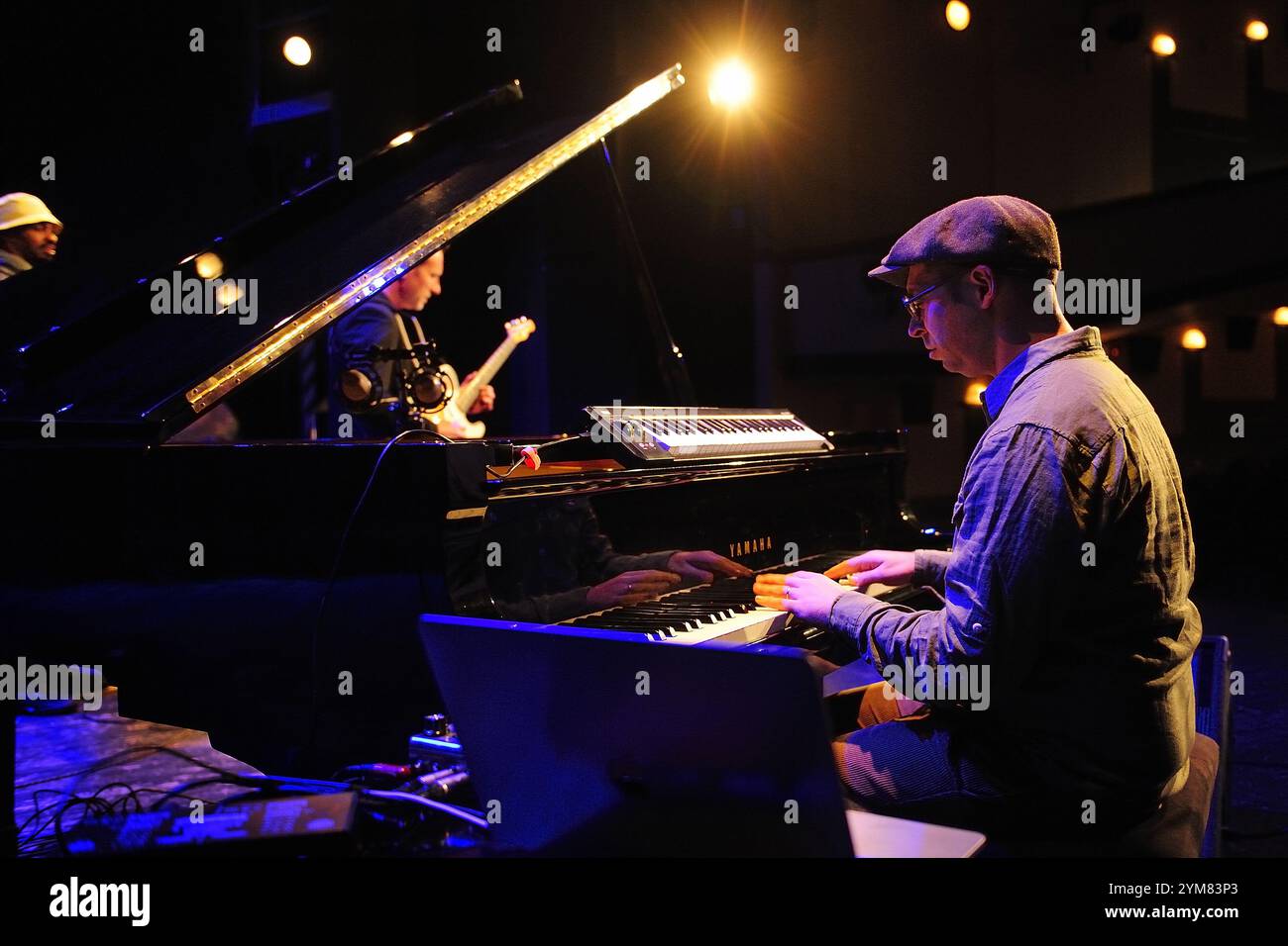 AARON PARKS LITTLE BIG, guitarist Greg Tuohey, bassist David Ginyard Jr ...