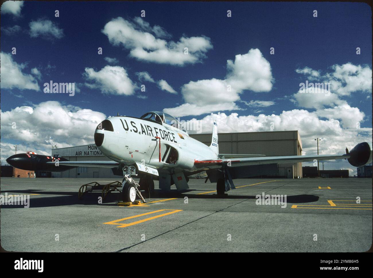 T-33A beauty shot. Clean lines of Lockheed T-Bird stand out, on the ...