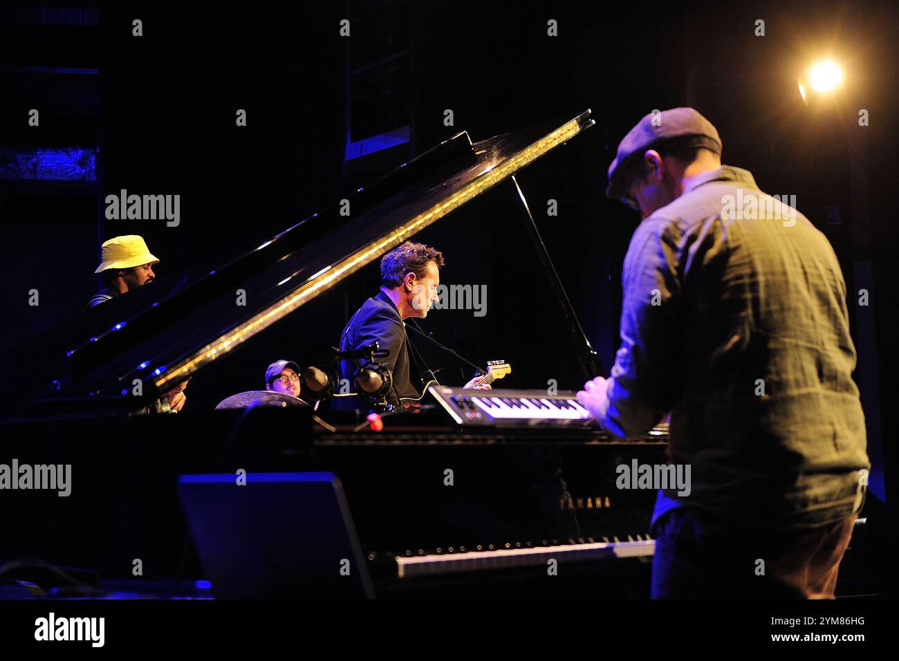 AARON PARKS LITTLE BIG, guitarist Greg Tuohey, bassist David Ginyard Jr ...