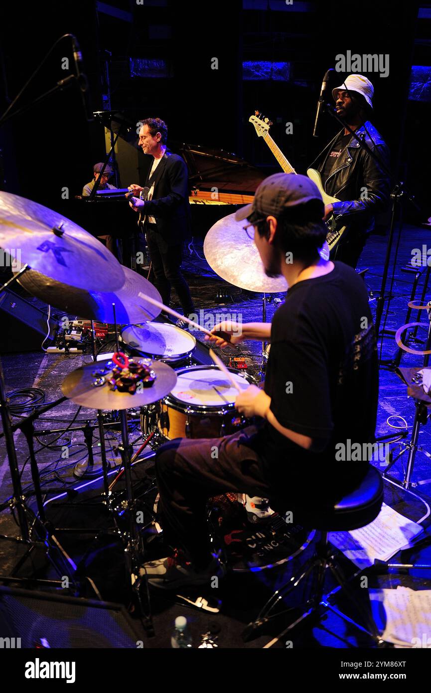 AARON PARKS LITTLE BIG, guitarist Greg Tuohey, bassist David Ginyard Jr ...