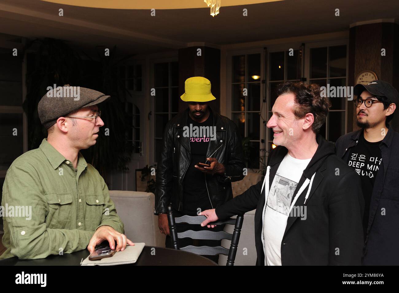 AARON PARKS LITTLE BIG, guitarist Greg Tuohey, bassist David Ginyard Jr ...