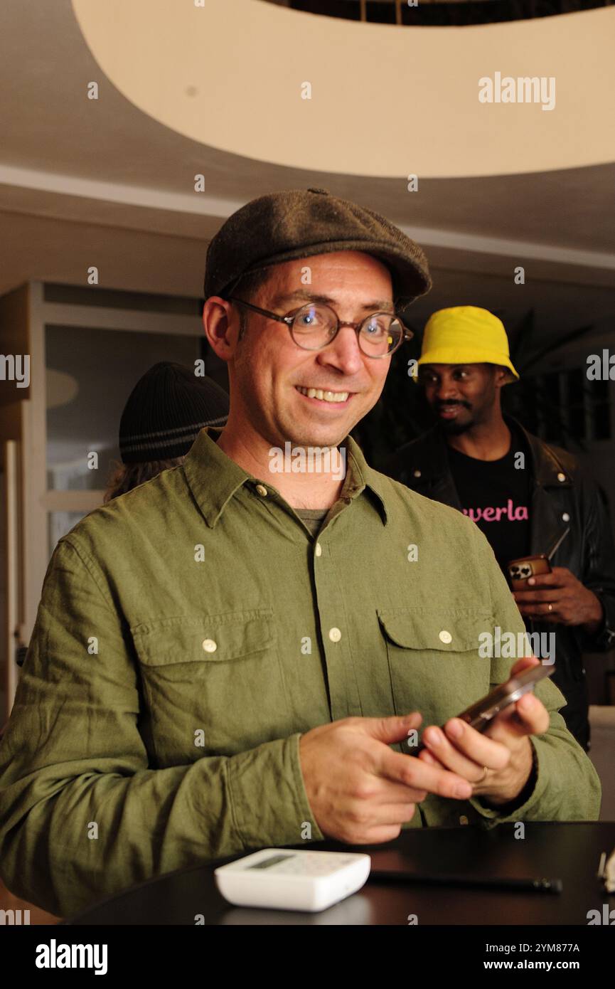 AARON PARKS LITTLE BIG, guitarist Greg Tuohey, bassist David Ginyard Jr ...