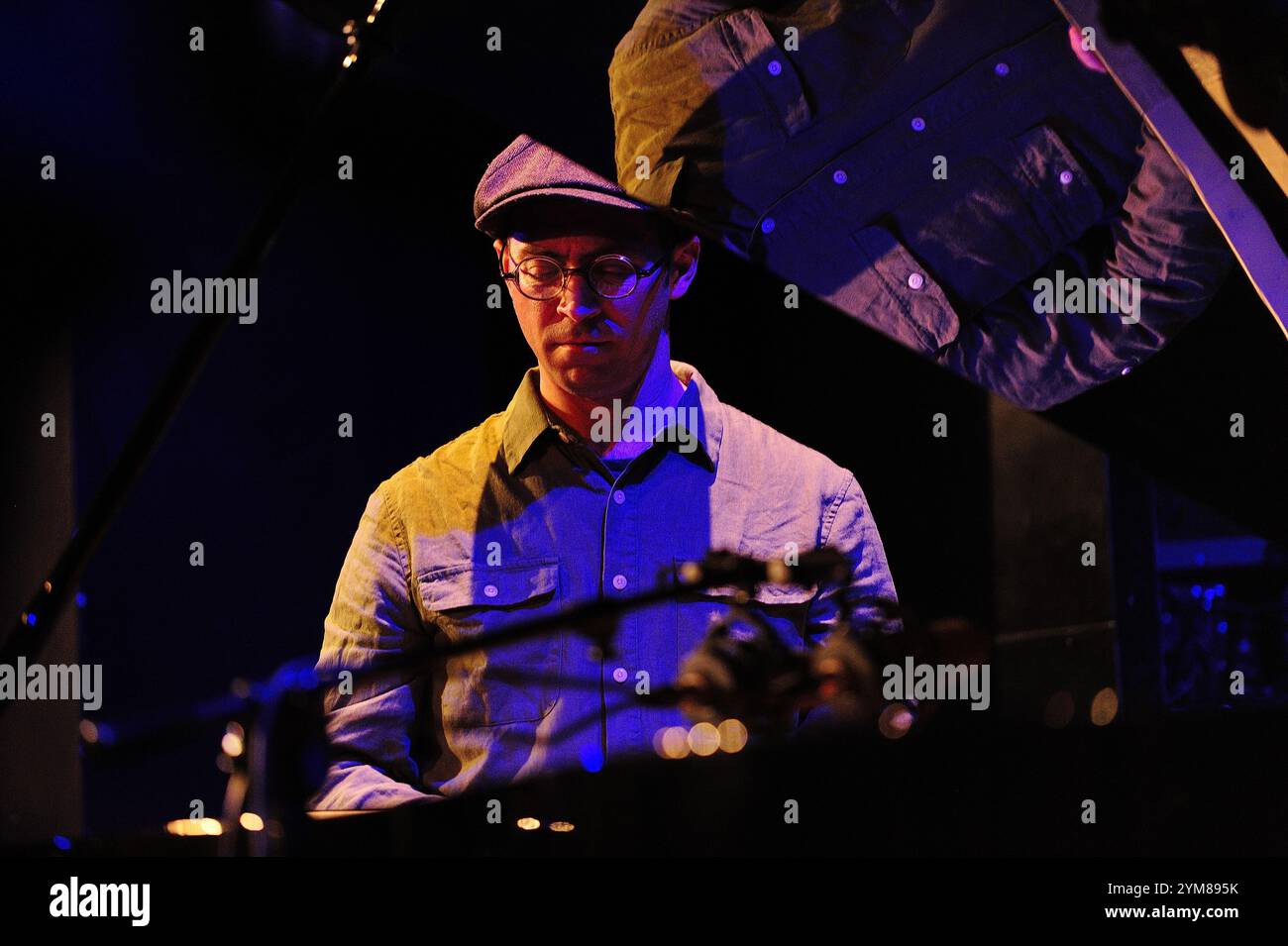 AARON PARKS LITTLE BIG, guitarist Greg Tuohey, bassist David Ginyard Jr ...