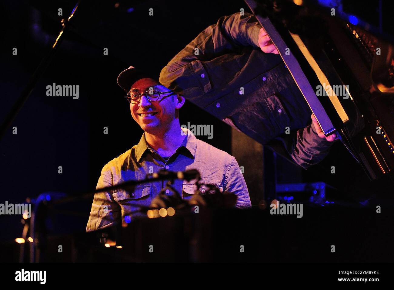 AARON PARKS LITTLE BIG, guitarist Greg Tuohey, bassist David Ginyard Jr ...