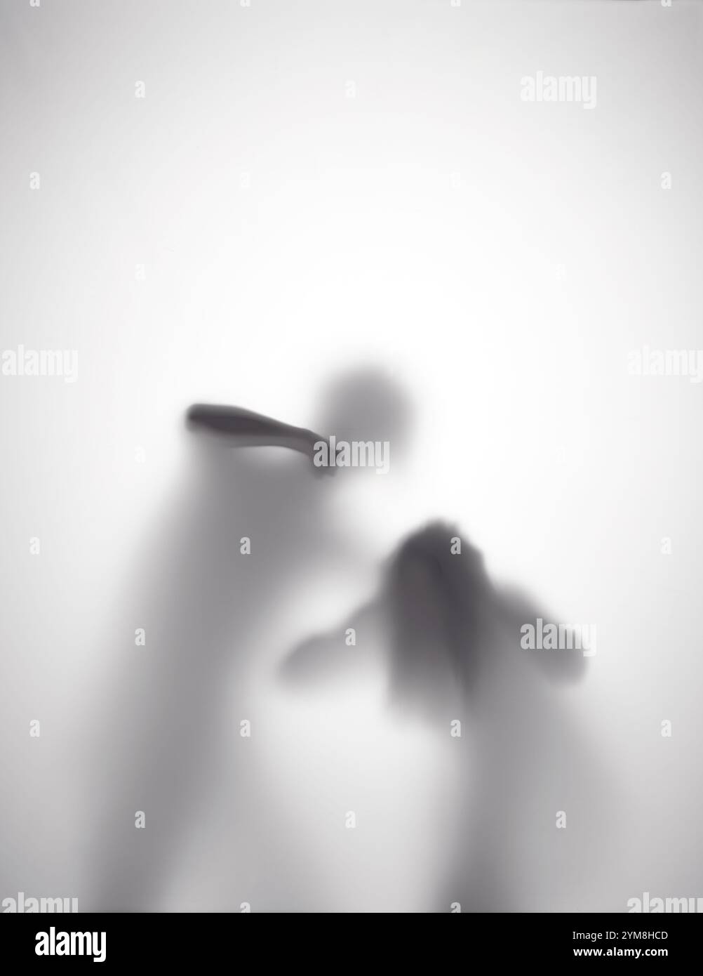 Domestic violence silhouette hi-res stock photography and images - Alamy