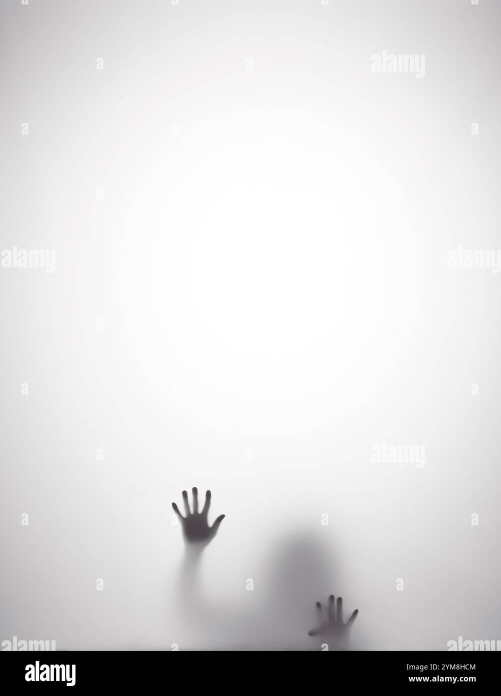 Sad woman silhouette hi-res stock photography and images - Alamy