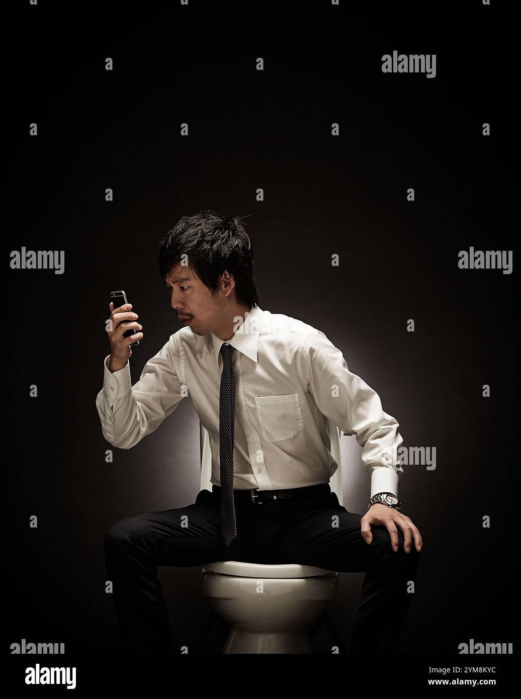 Portrait tired businessman hi-res stock photography and images - Alamy
