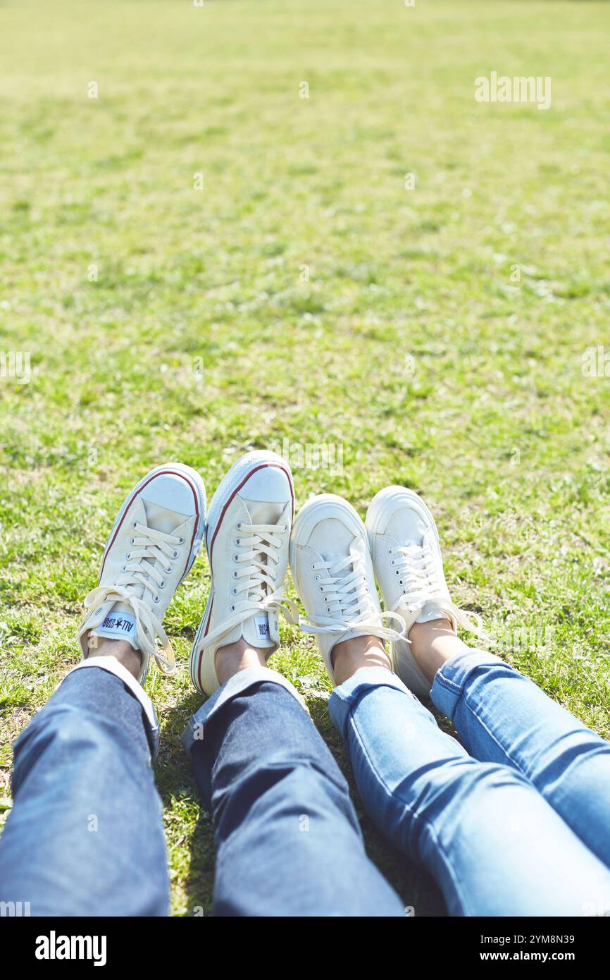 Together jeans hi-res stock photography and images - Alamy