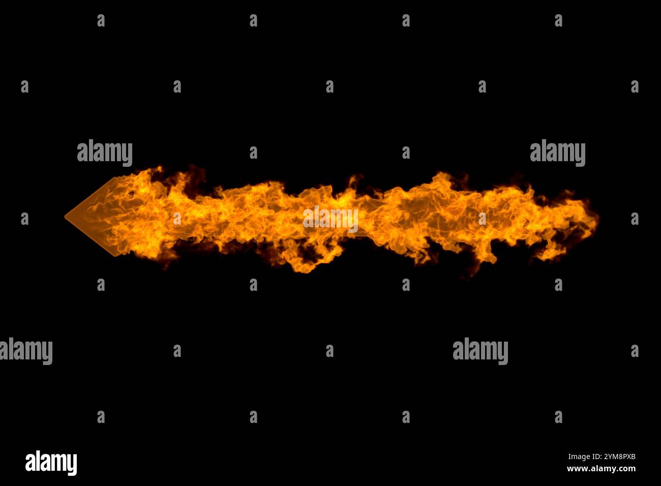 Flame and the arrow hi-res stock photography and images - Alamy