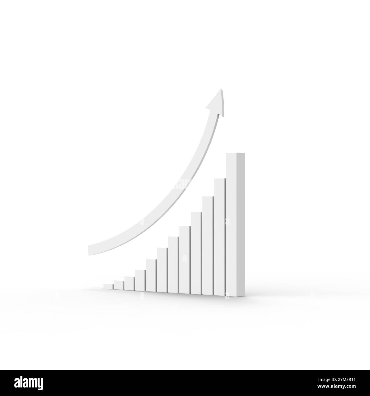 Arrows and graphs Stock Photo - Alamy
