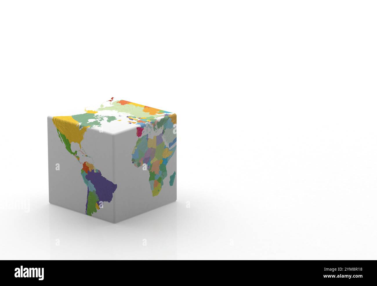 Back map Cut Out Stock Images & Pictures - Alamy