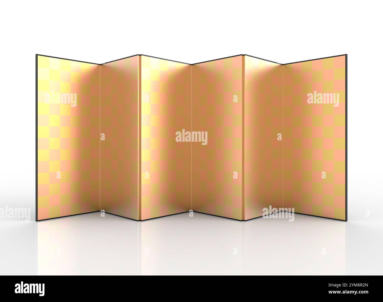 White folding screen hi-res stock photography and images - Alamy