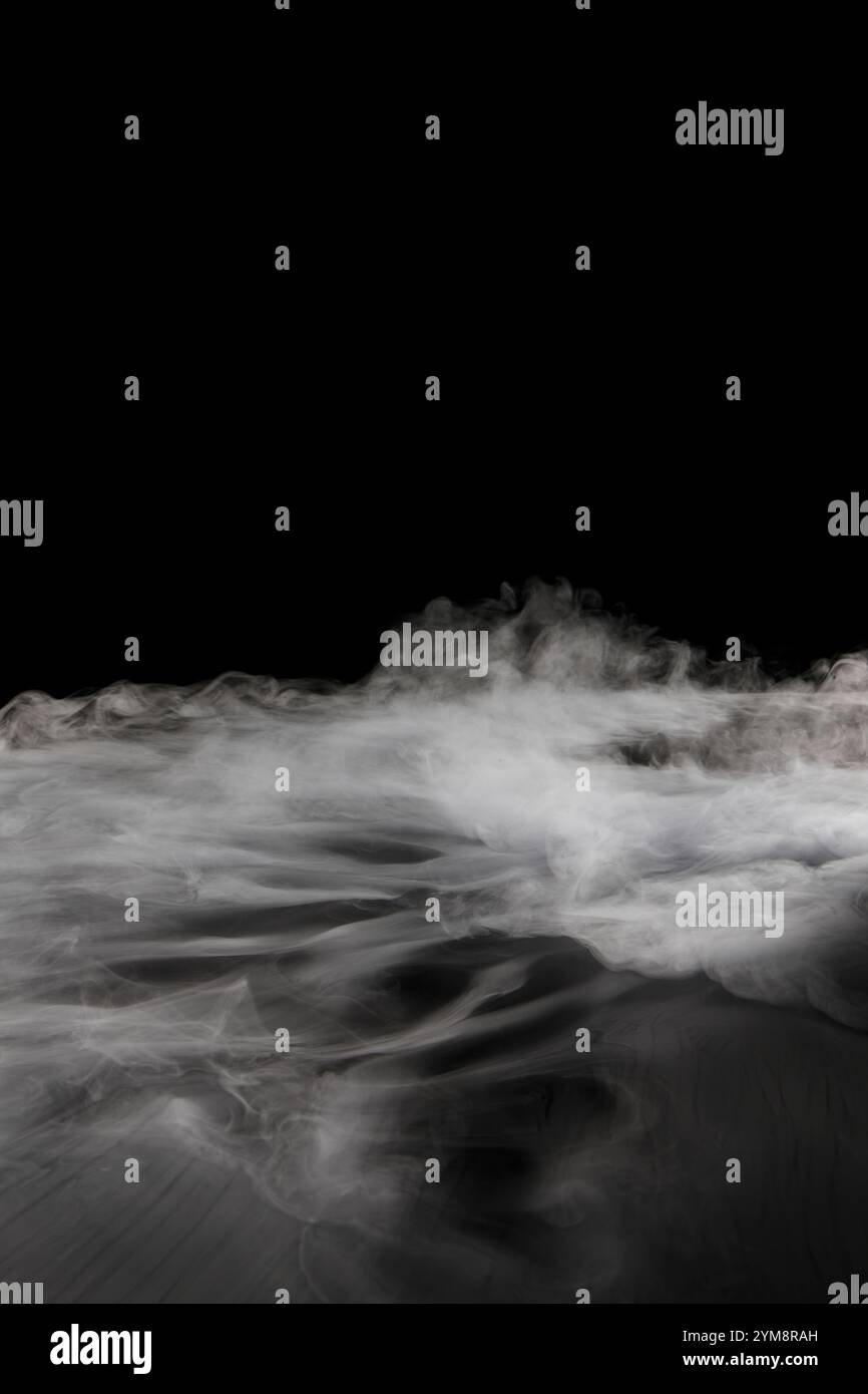 Dry ice smoke Stock Photo - Alamy