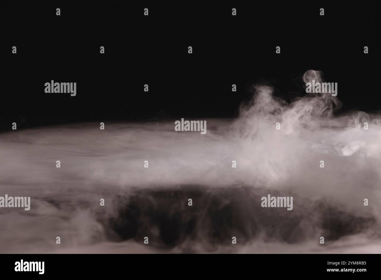 Dry ice smoke Stock Photo - Alamy