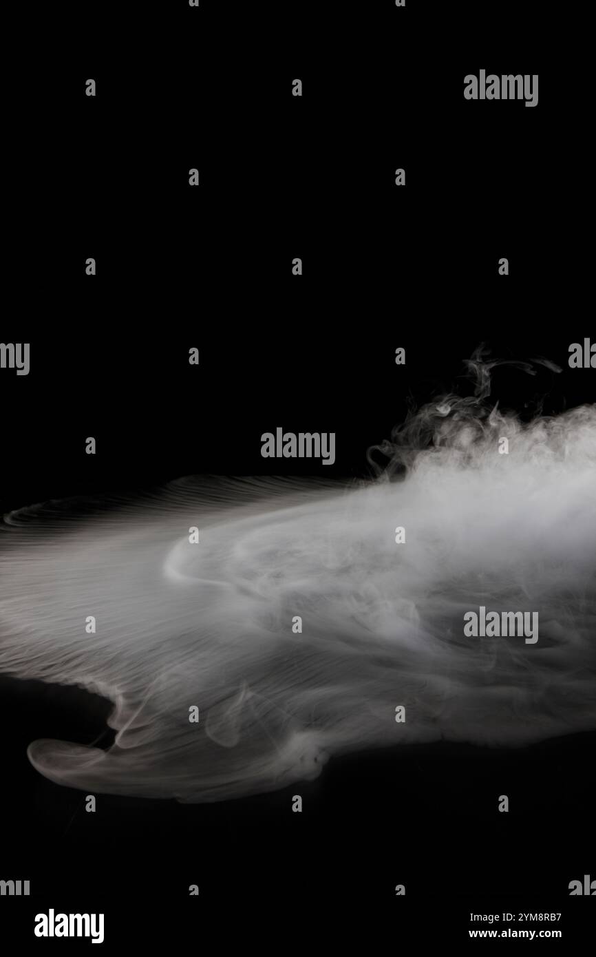 Dry ice smoke Stock Photo - Alamy
