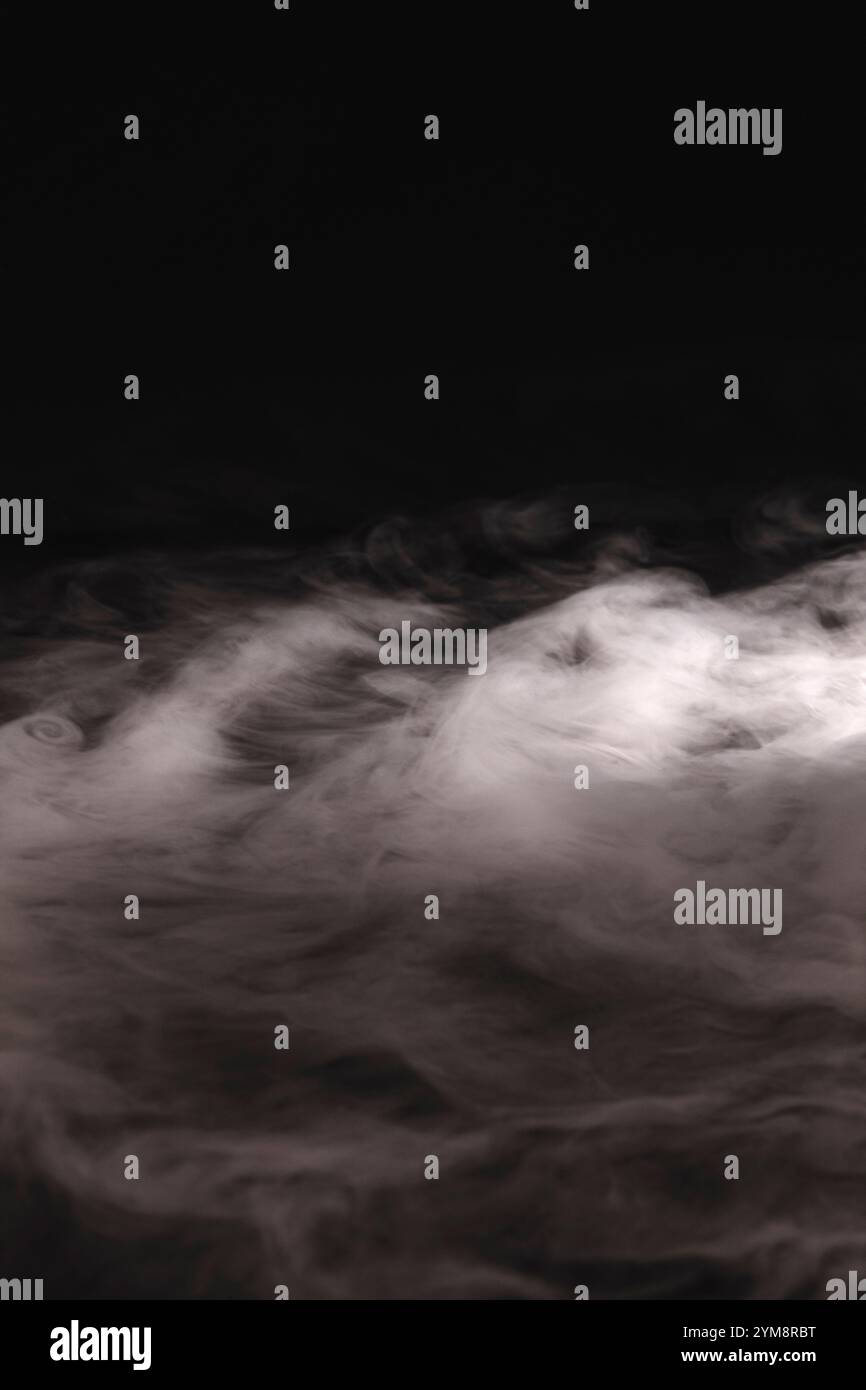 Dry ice smoke Stock Photo - Alamy