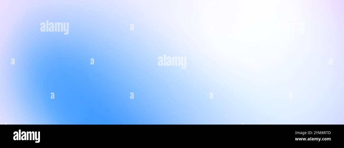 Light purple blue gradient background. Soft pastel winter wavy ...