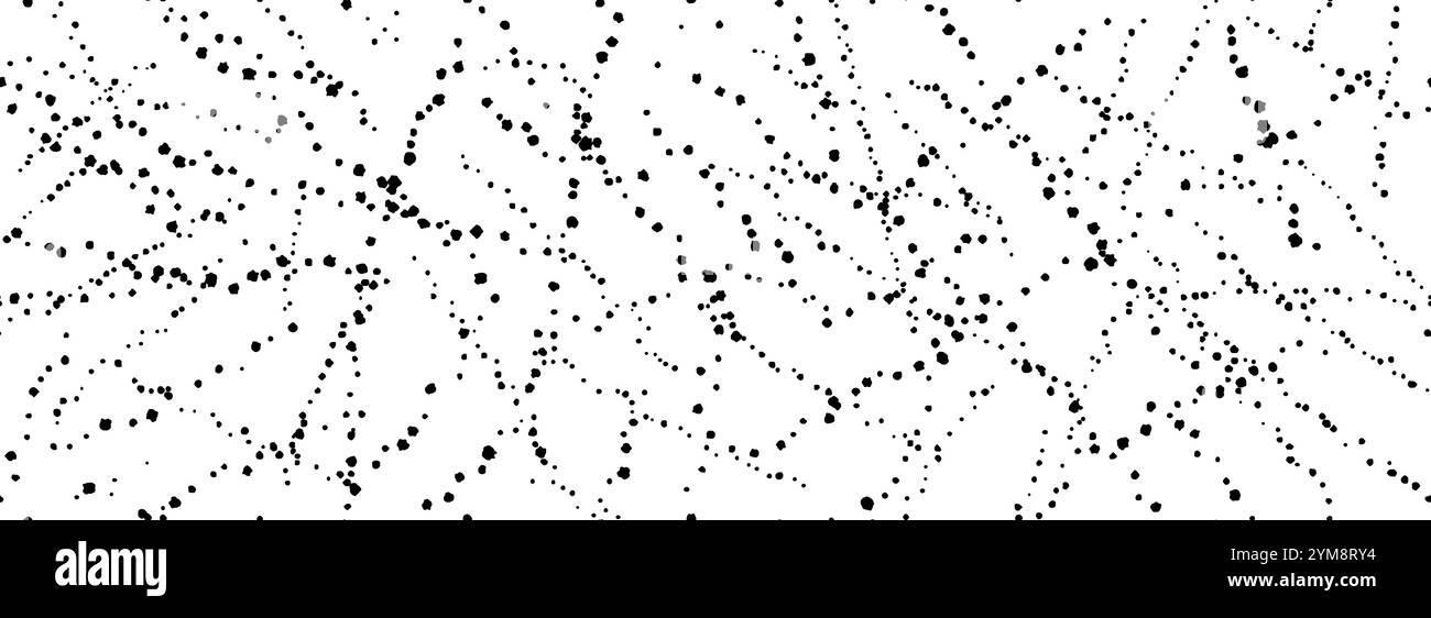 Seamless splashed dots texture. Distress sprinkled paint drop ...