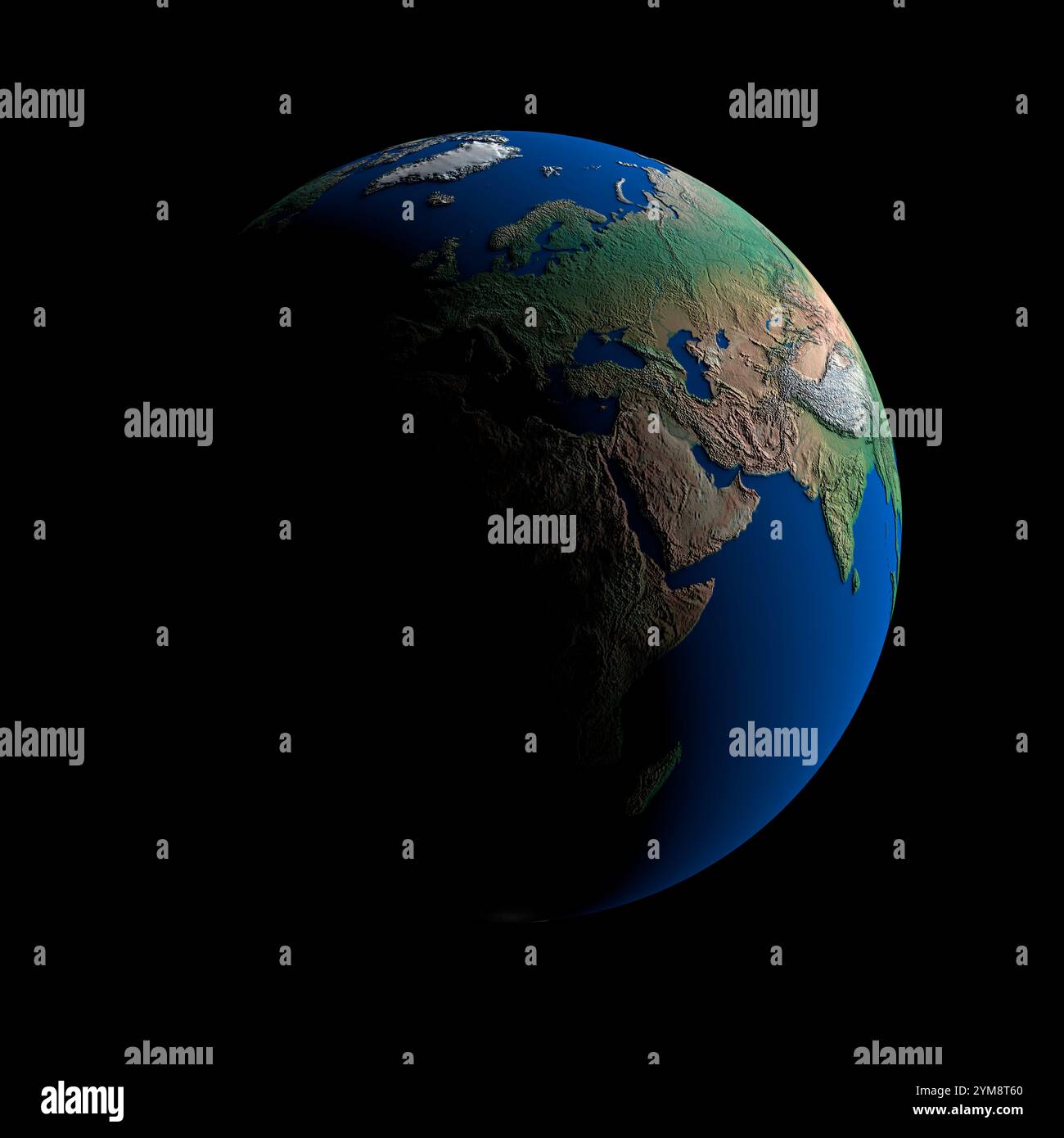 Map world globe india asia hi-res stock photography and images - Alamy