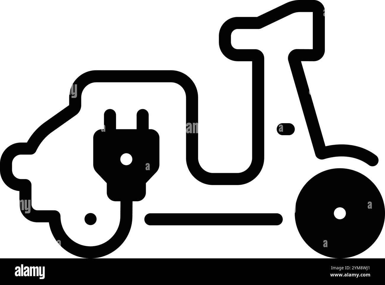 No electric vehicle sign Cut Out Stock Images & Pictures - Alamy