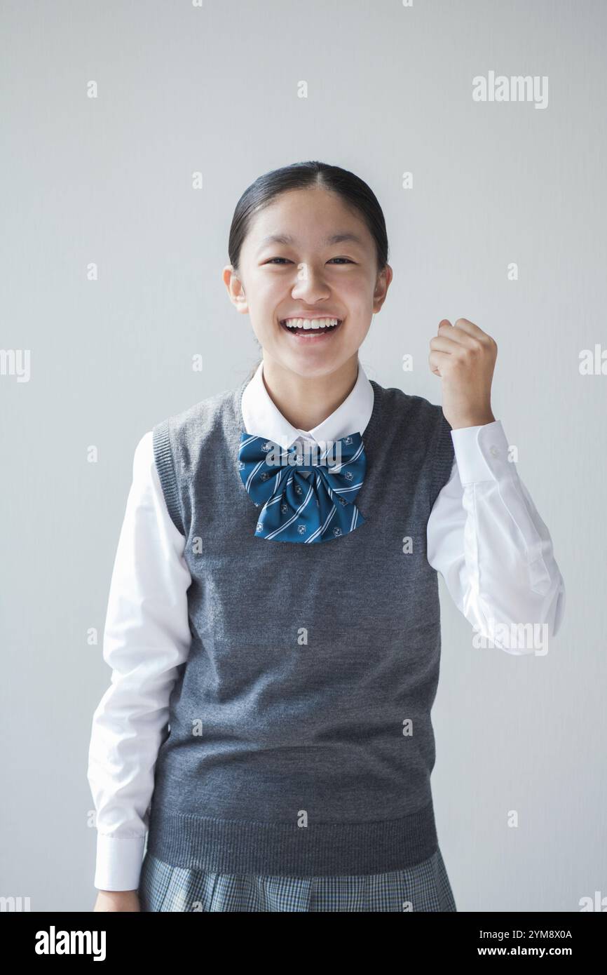 Young schoolgirl hi-res stock photography and images - Alamy