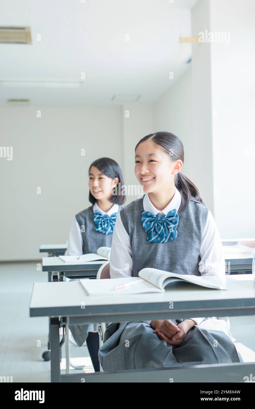 Taking a lesson hi-res stock photography and images - Alamy