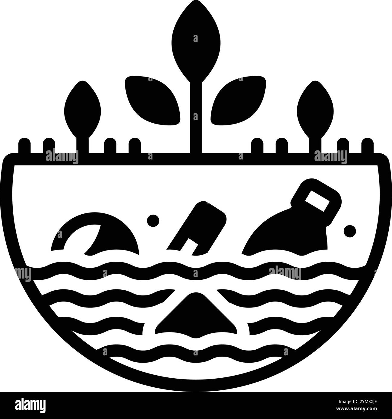 Icon for pollution, contamination Stock Vector Image & Art - Alamy