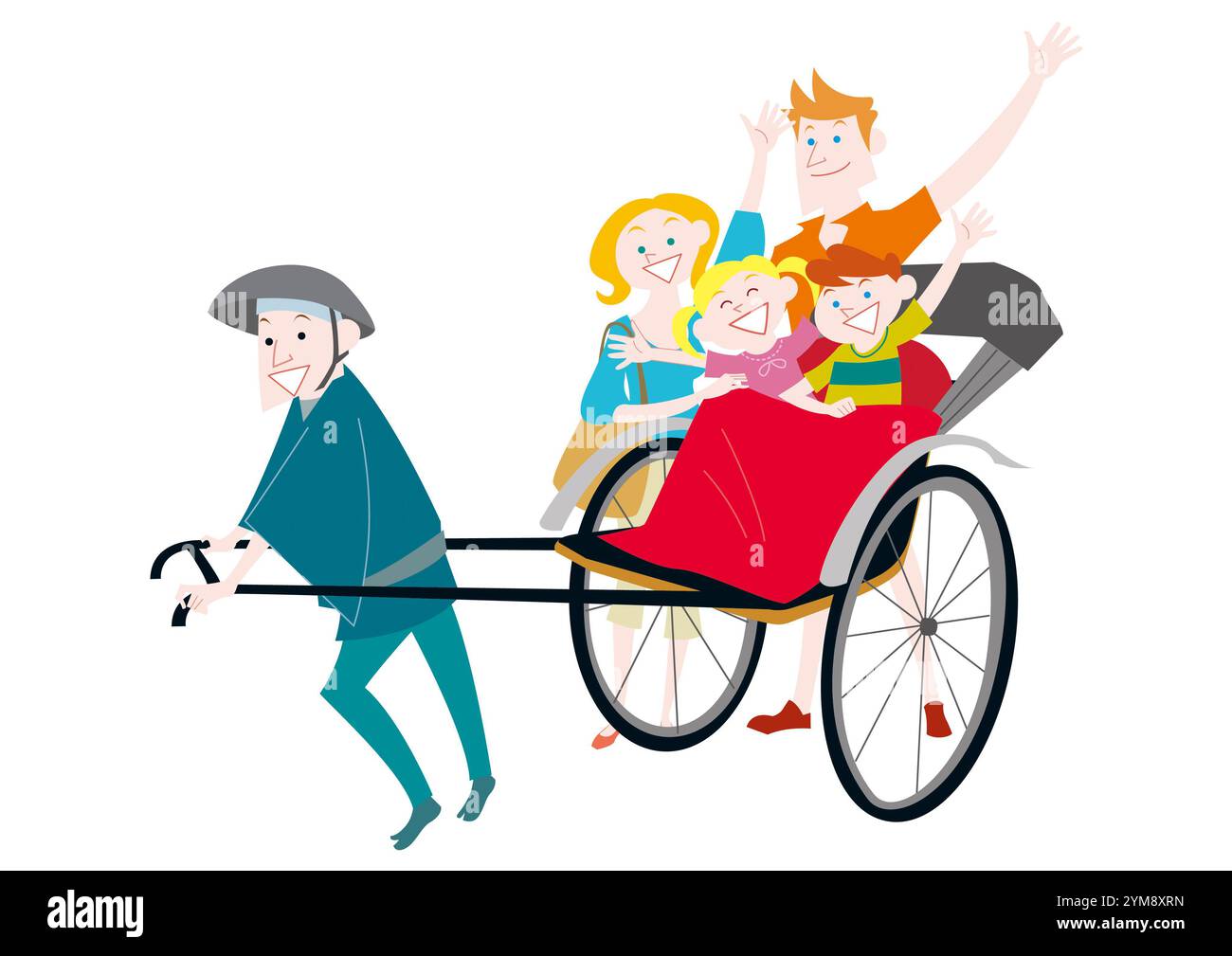 Foreign family sightseeing in hi-res stock photography and images - Alamy