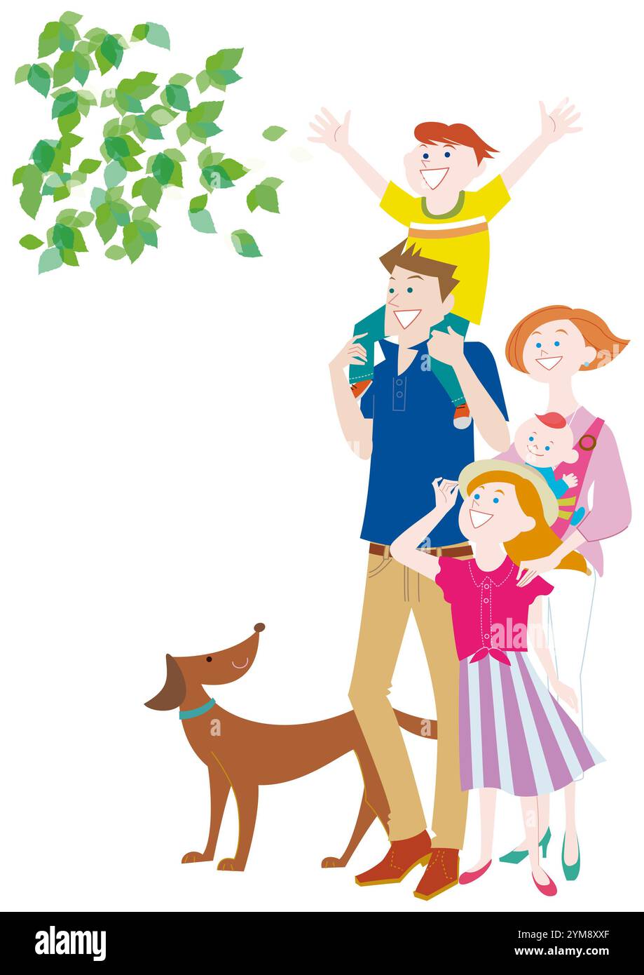 Girl shoulders boy Cut Out Stock Images & Pictures - Alamy